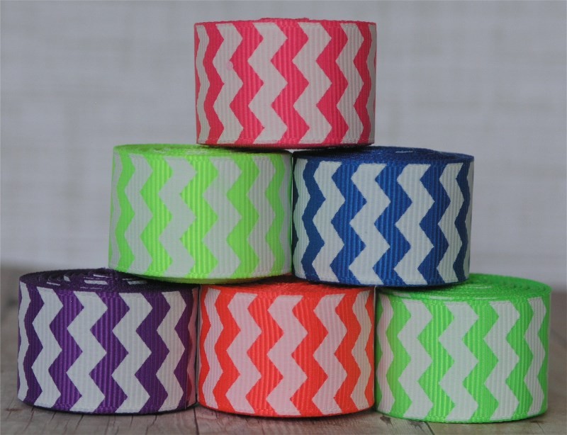 12 yards Neon Chevron Stripe Filler Mix